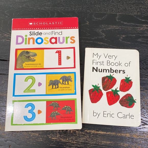Other | Slide Find Dinosaurs My Very First Book Of Numbers By Eric ...